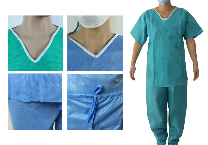 Disposable non woven patient suit - Buy Disposable non woven patient ...